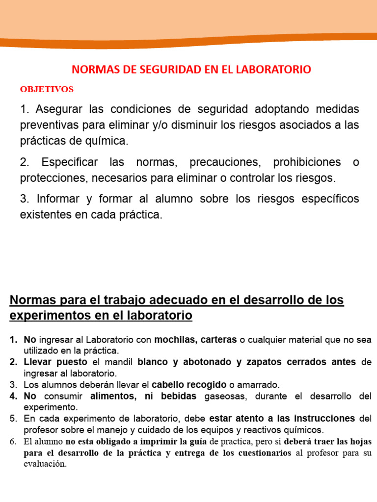 Seguridad en El Laboratorio | PDF | Laboratorios | Quemar