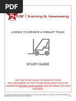 Forklift Training Manual.v5.2 | PDF | Forklift | Occupational Safety And Health
