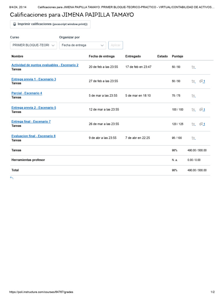 Calificaciones para Jimena Paipilla Tamayo - Primer Bloque-Teorico-Practico - Virtual ...