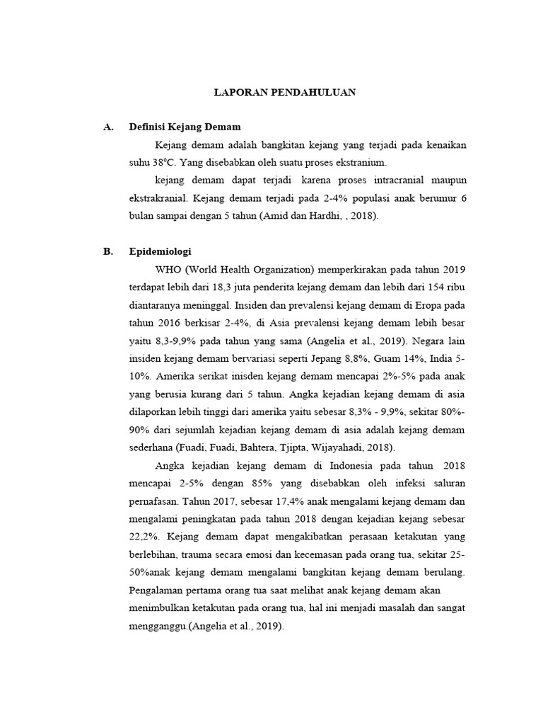 13 LP Kejang Demam (PICU) | PDF
