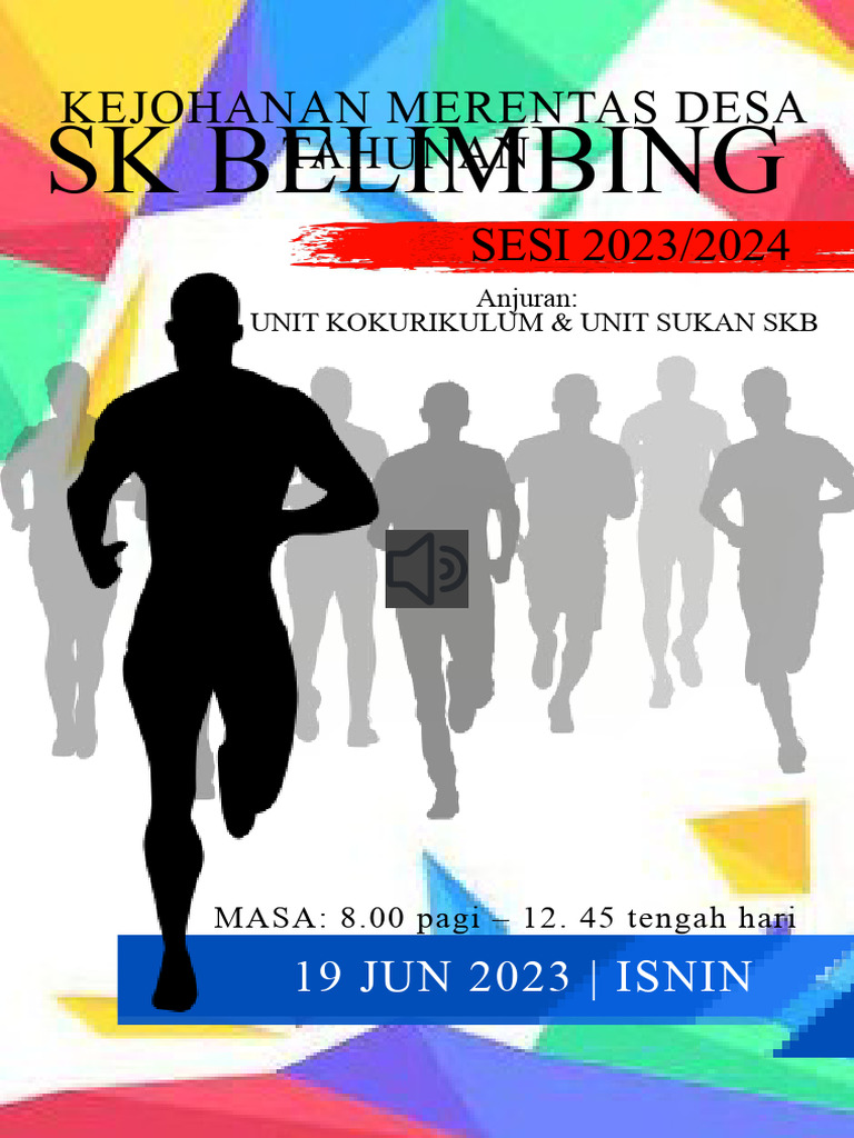 Copy of Buku Program Kejohanan Merentas Desa Tahunan SK | PDF