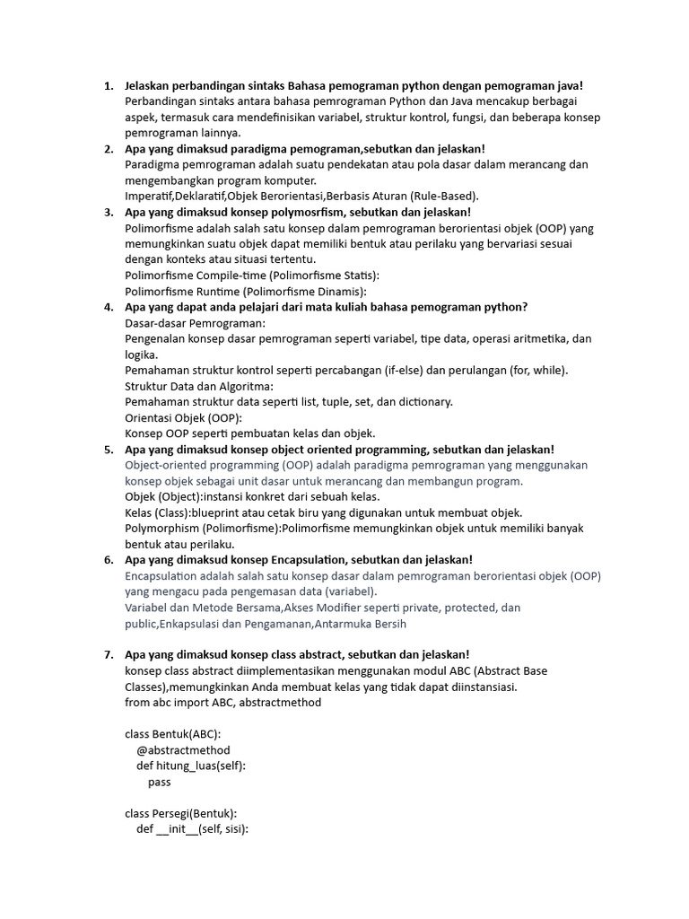 Uas BPP | PDF | Komputer