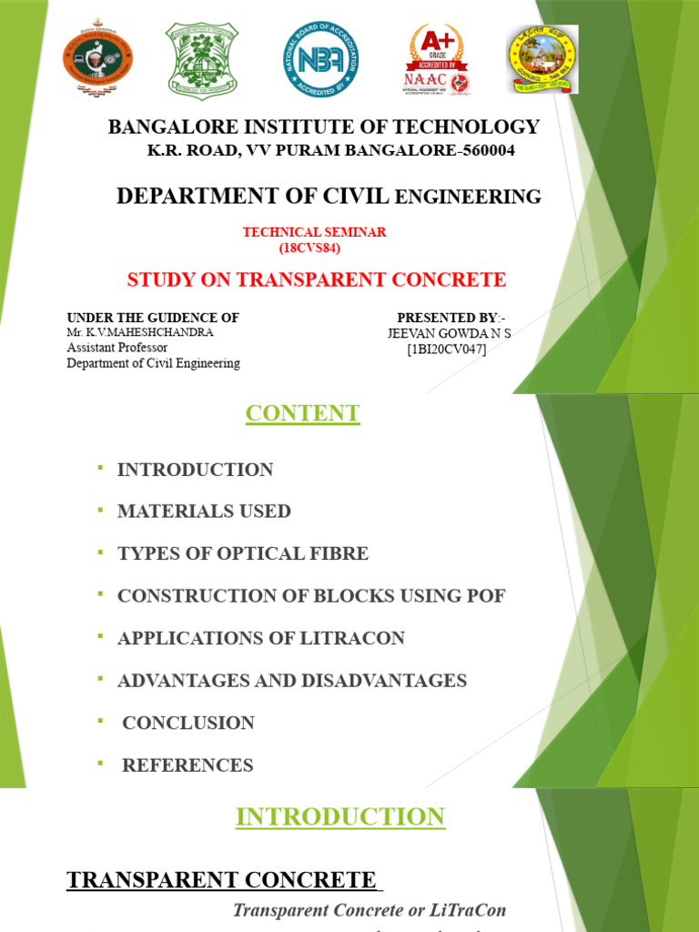 Translucent Concrete | Download Free PDF | Optical Fiber | Concrete