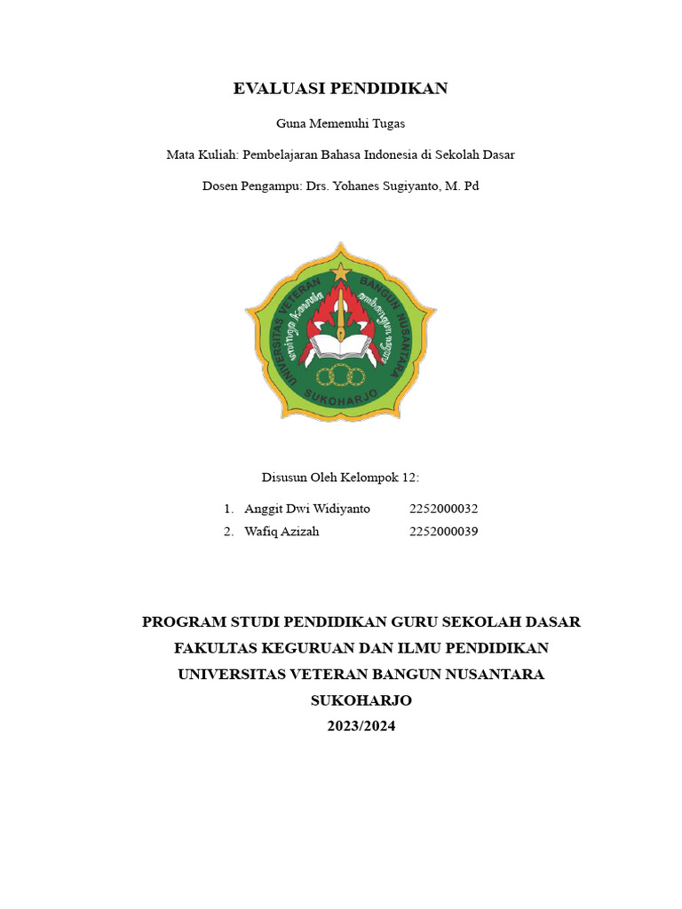 Makalah Evaluasi Pendidikan Kelompok A | PDF