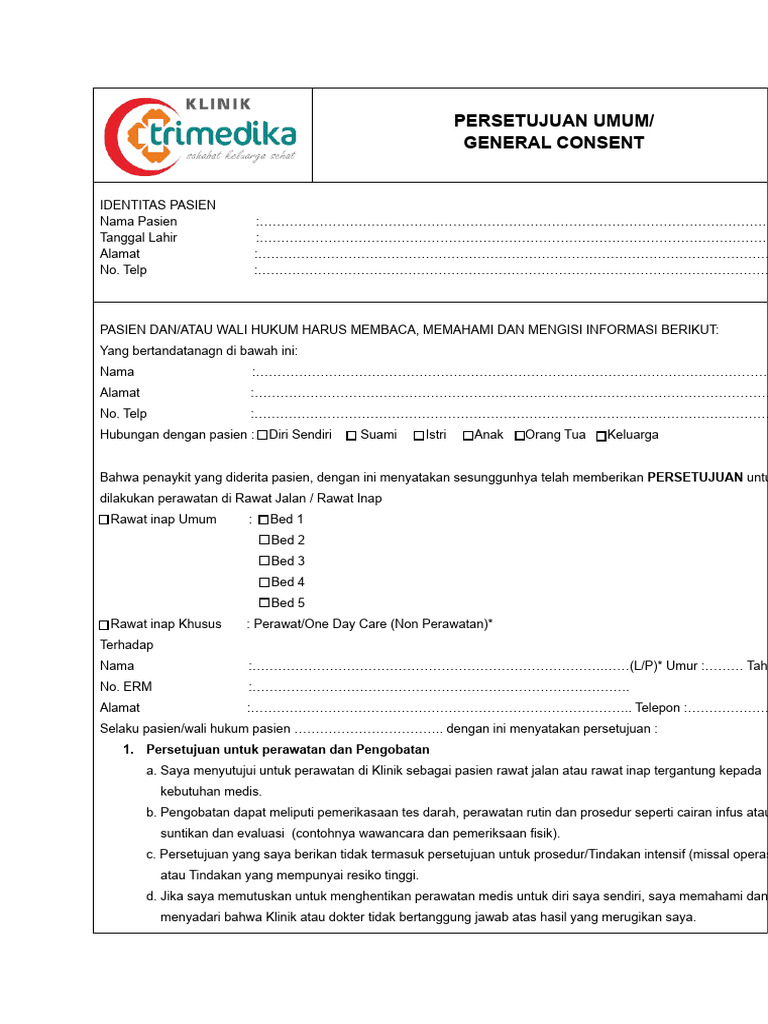 Tm-11 General Consent | PDF | Pengembangan Diri