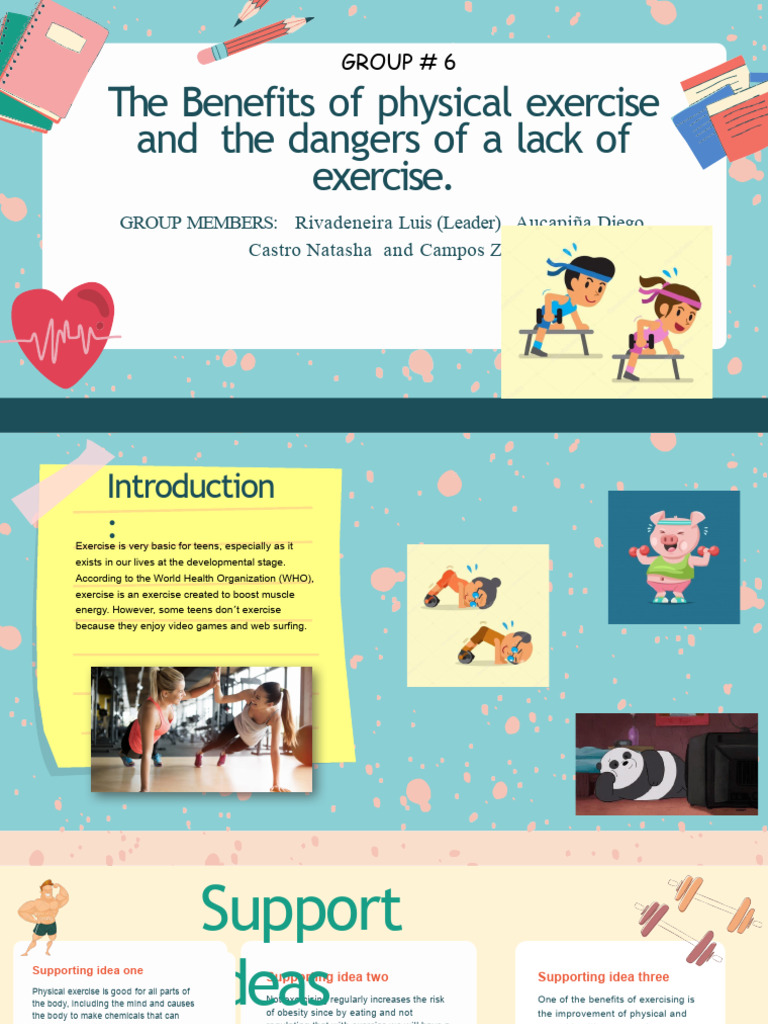 The Benefits of Physical Exercise and The Dangers of A Lack of Exercise ...