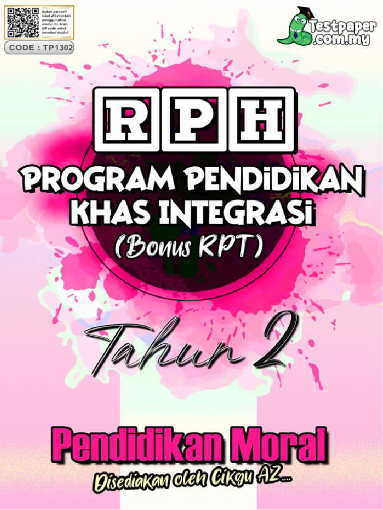 RPH Moral Tahun 2 Unit 3 Saya Bertanggungjawab | PDF