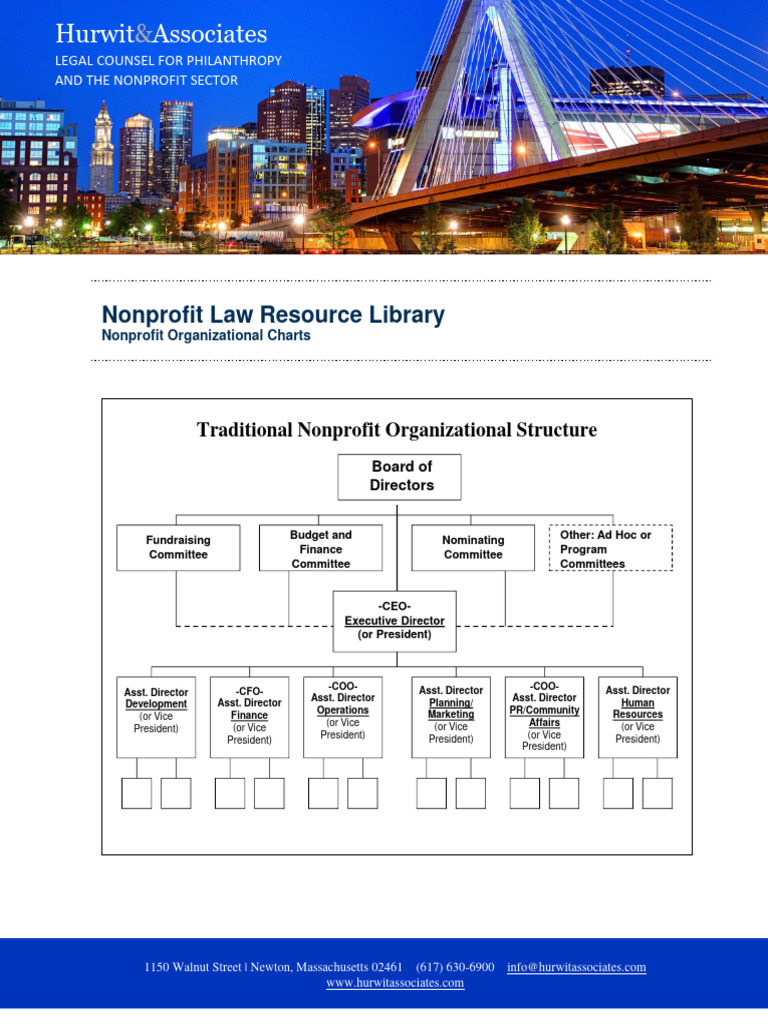 Traditional Nonprofit Organizational Structure | PDF