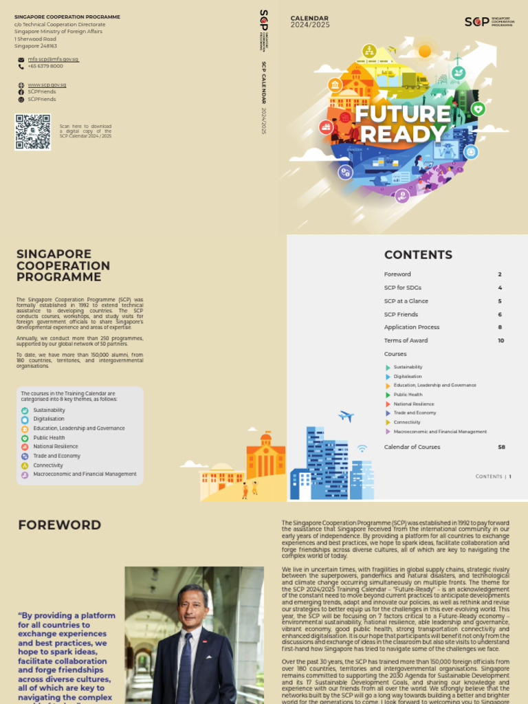 SCP Training Calendar 2024/2025 | PDF | Sustainability | Internet Of Things