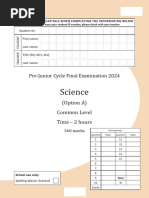 CSEC Integrated Science P2 2023 | PDF