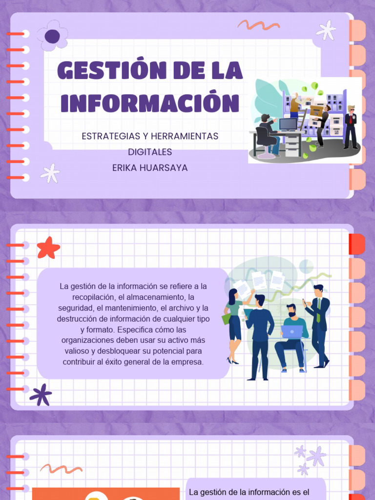 Estrategias en Gestión de Información | PDF | Gestión de la información ...