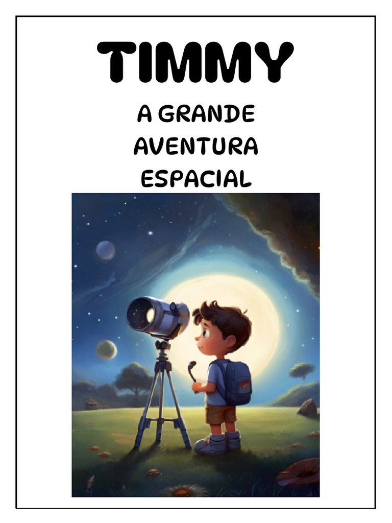 Timmy - A Grande Aventura Espacial | PDF | Planetas | Espaço sideral