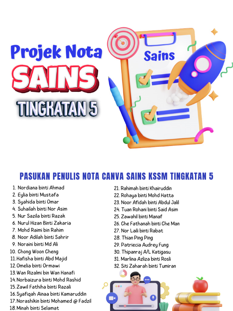 Nota Sains KSSM Tingkatan 5 | PDF