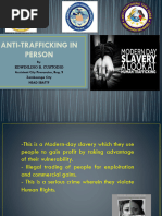 CTIP General Awareness PPT - FINAL - 1 | PDF | Human Trafficking | Sex ...