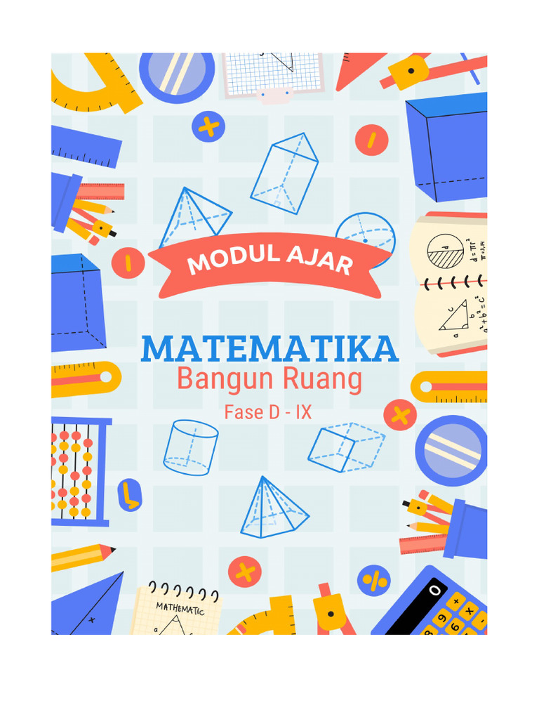Modul Ajar Bangun Ruang Kelas 9 | PDF
