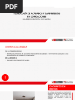 Tipos y Proceso de Enjarre en Muros | PDF
