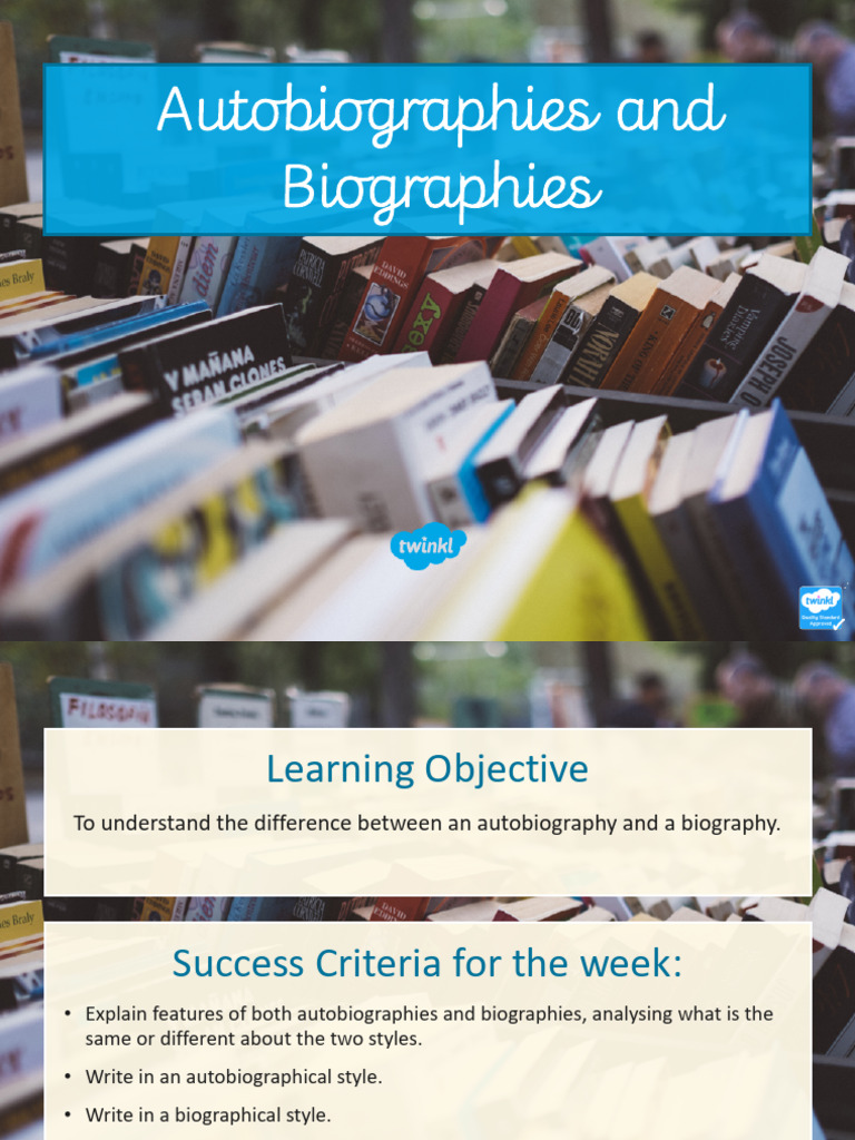 Understanding Biographies & Autobiographies | PDF | Biography ...