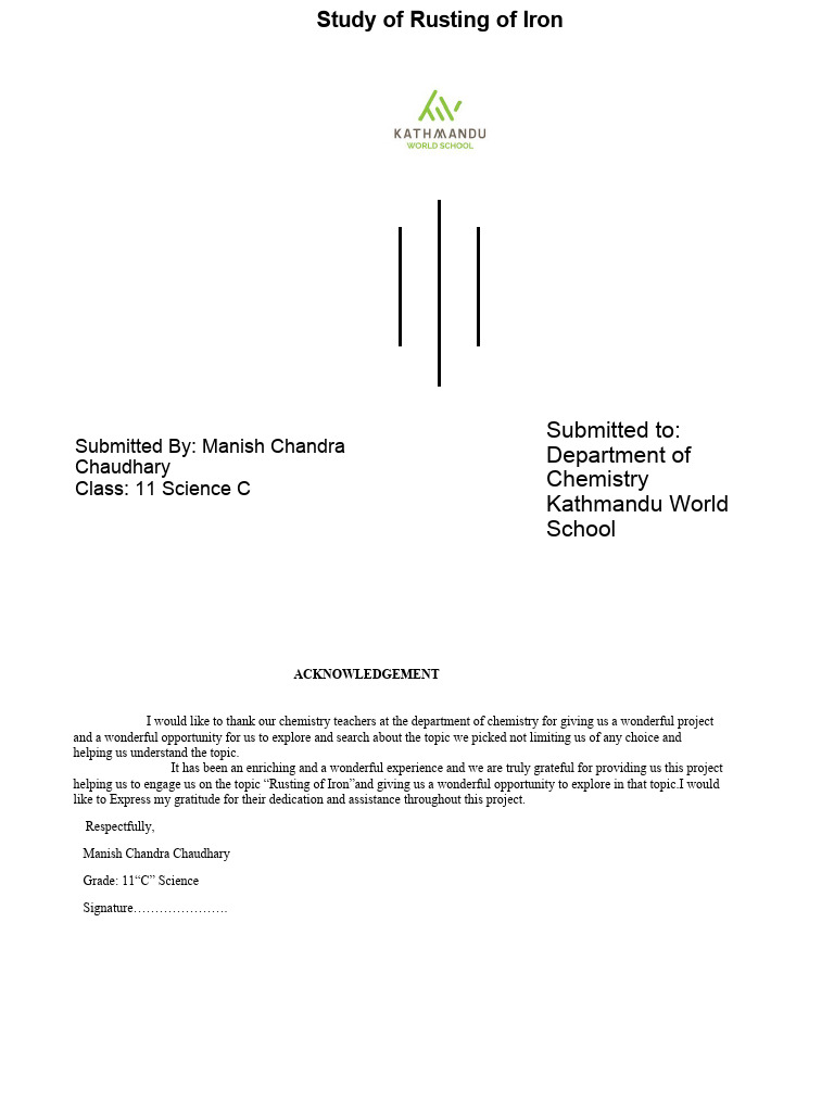Chemistry 2 | PDF | Rust | Corrosion
