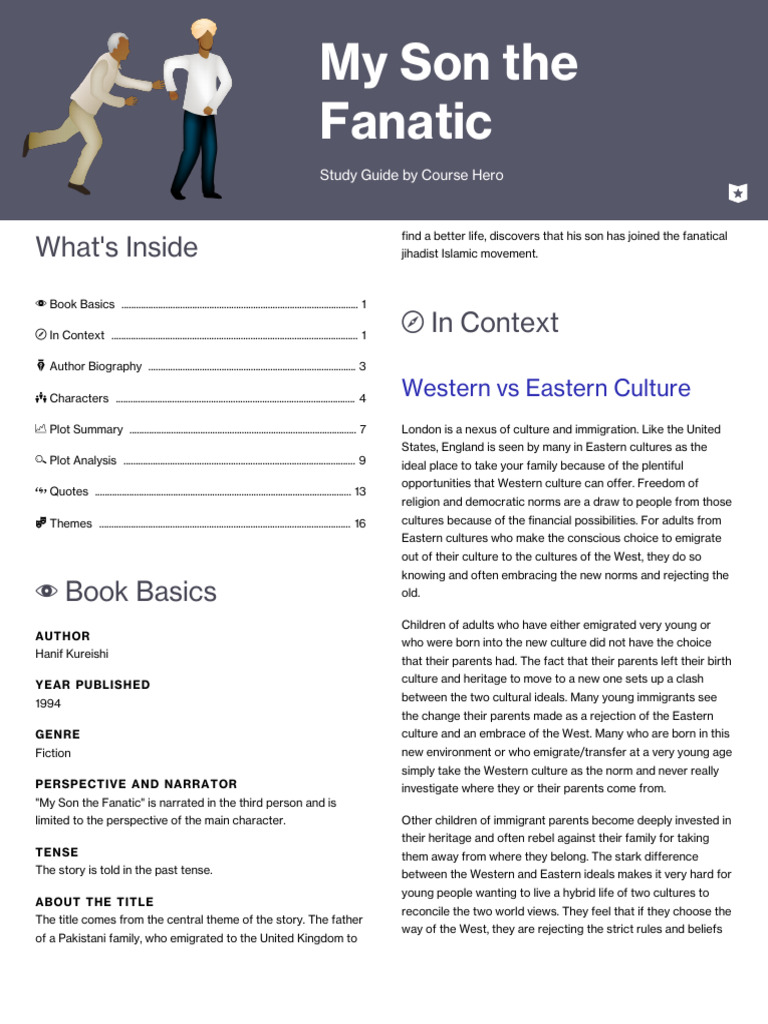 My Son The Fanatic | PDF