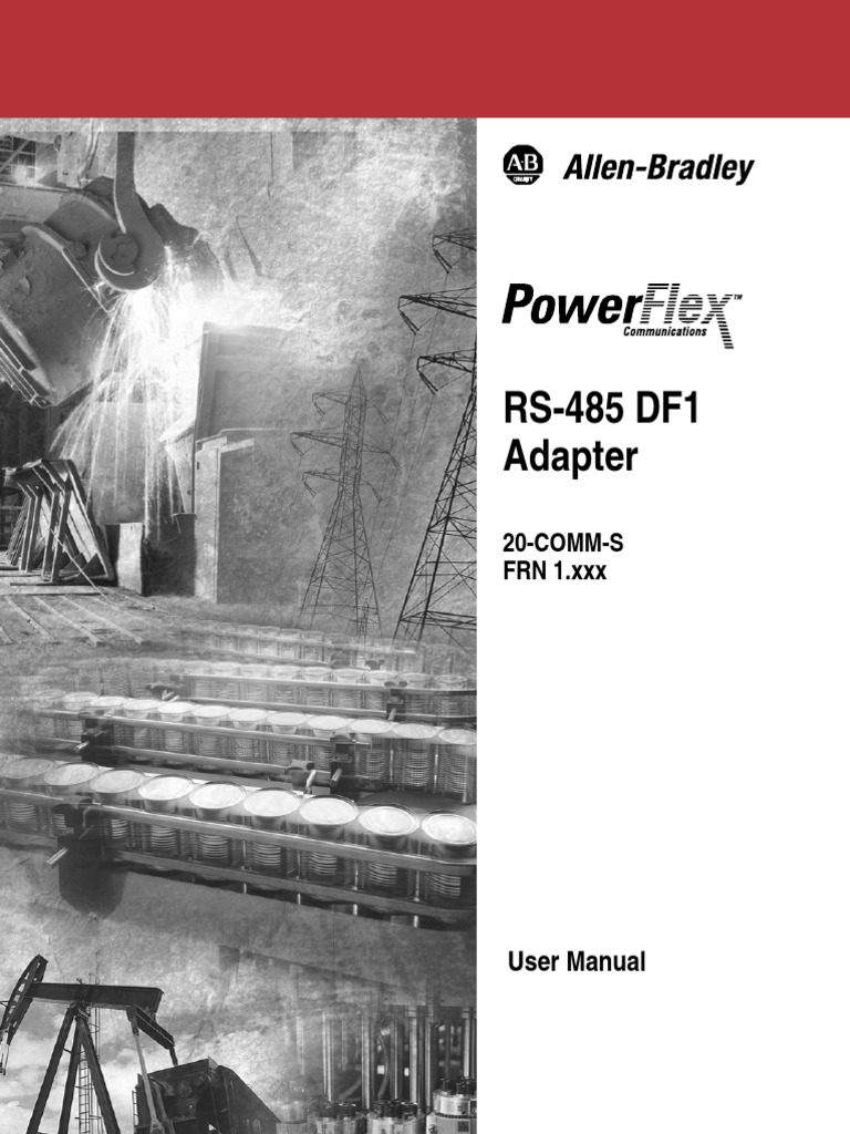 Rs 485 Df1 Allen Bradley | PDF | Electrical Connector | Electrostatic ...
