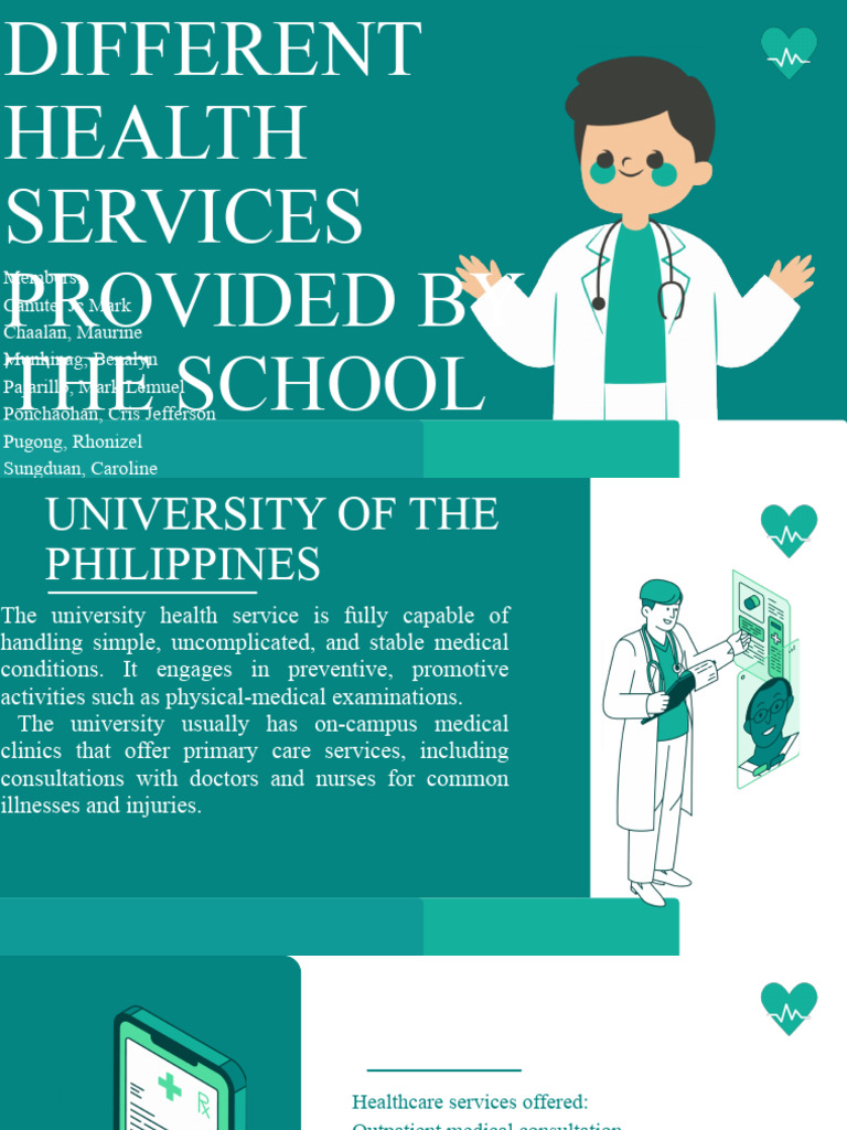 Different Health Services Provided by The School | PDF | Health Care ...