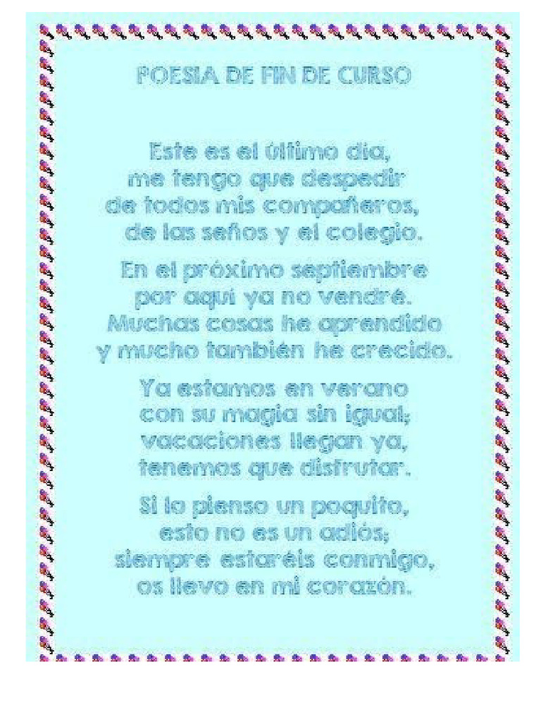 Poesia de Fin de Año | PDF