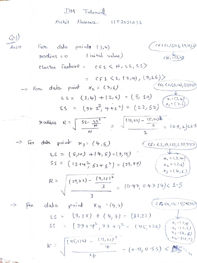 DM Tut#9 | PDF | Noise