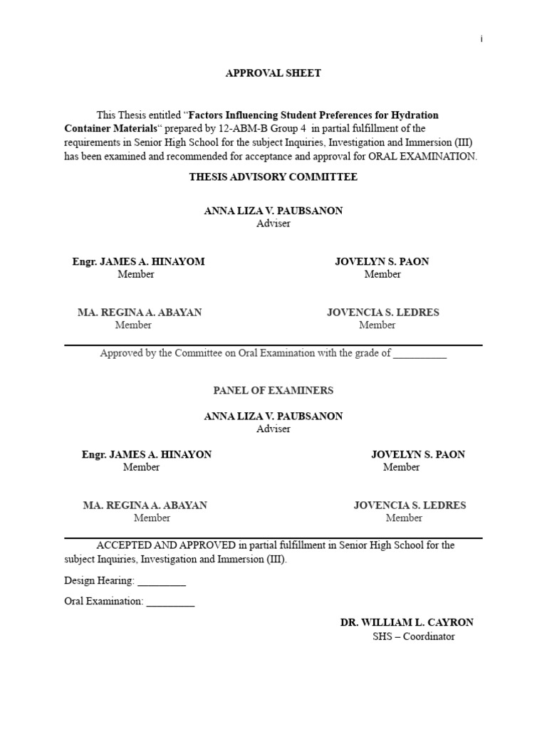 Group 4 Blahh | PDF | Wellness | Science & Mathematics