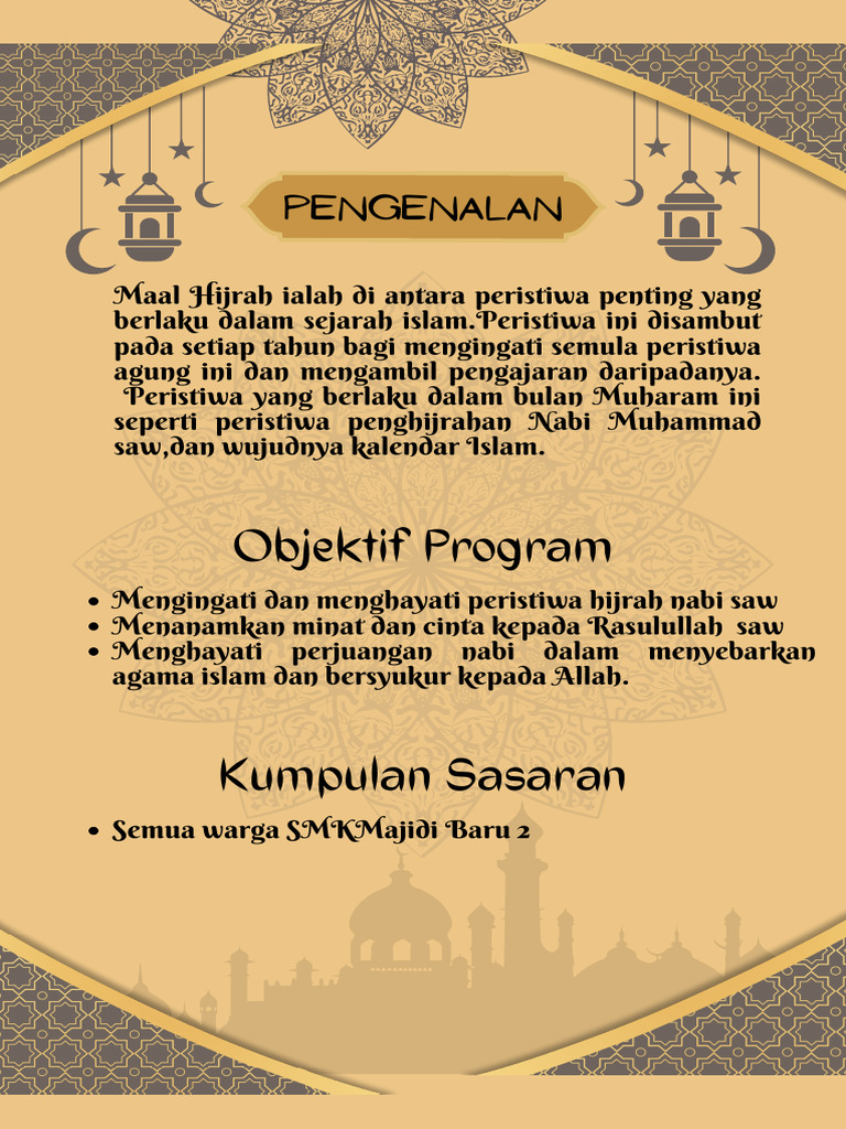 Buku Program Maal Hijrah | PDF