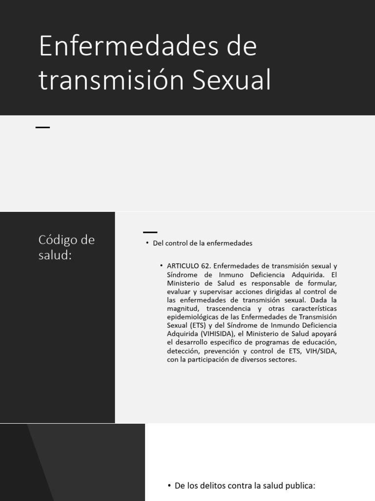 Enfermedades de transmisión Sexual | PDF | Infección transmitida sexualmente | Microbiología