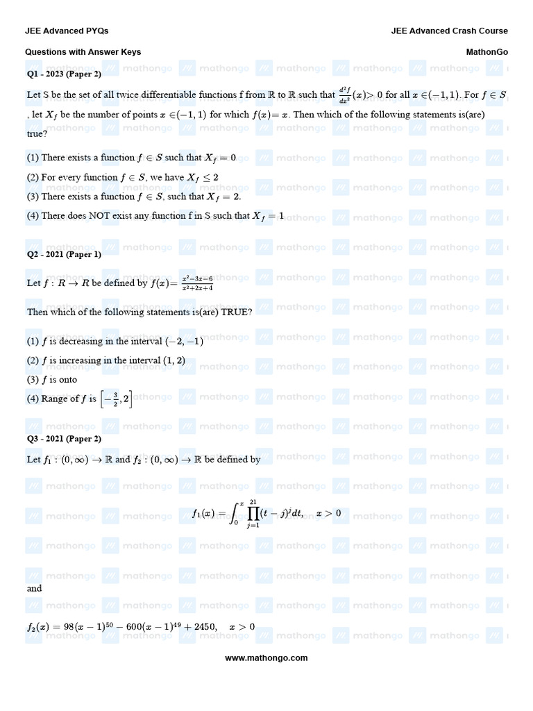 Application of Derivatives | PDF | Function (Mathematics) | Ellipse
