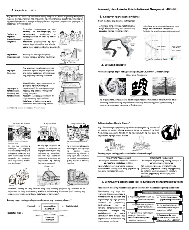 CBDRRM Handout V3 | PDF