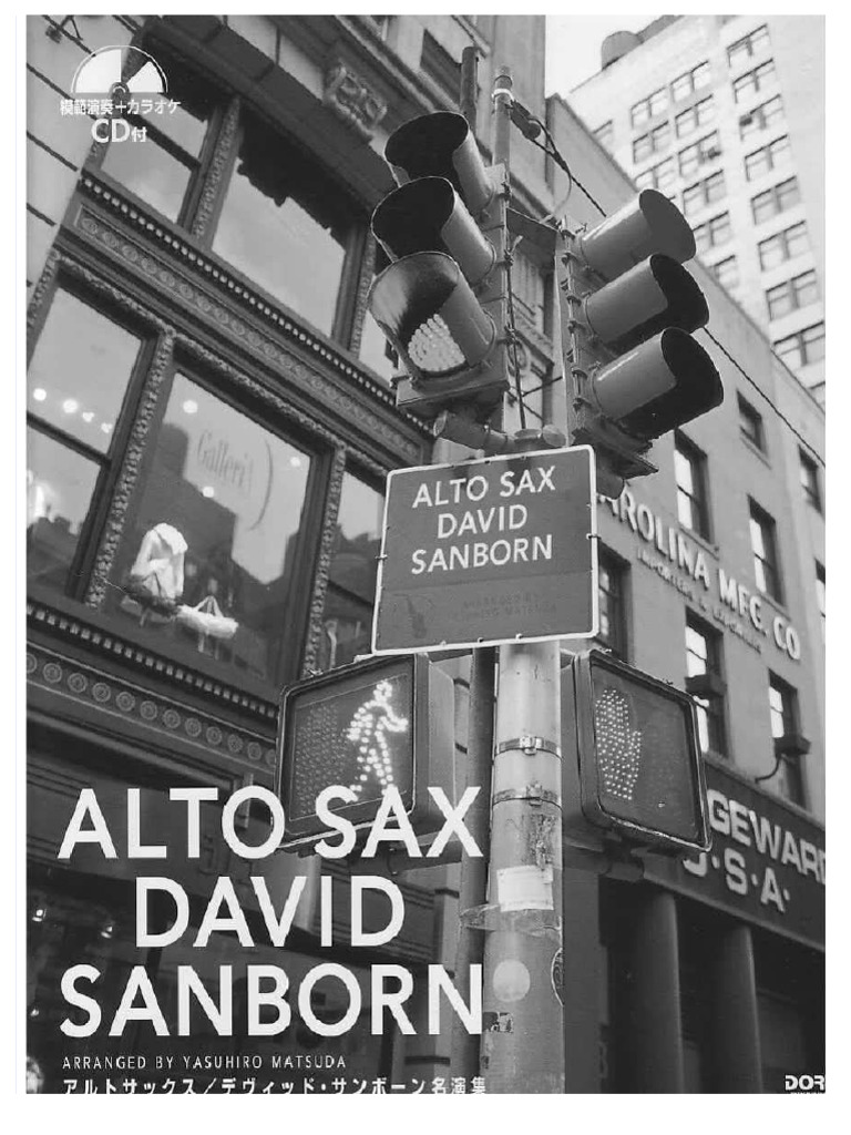 David Sanborn - Alto Sax Collection | PDF