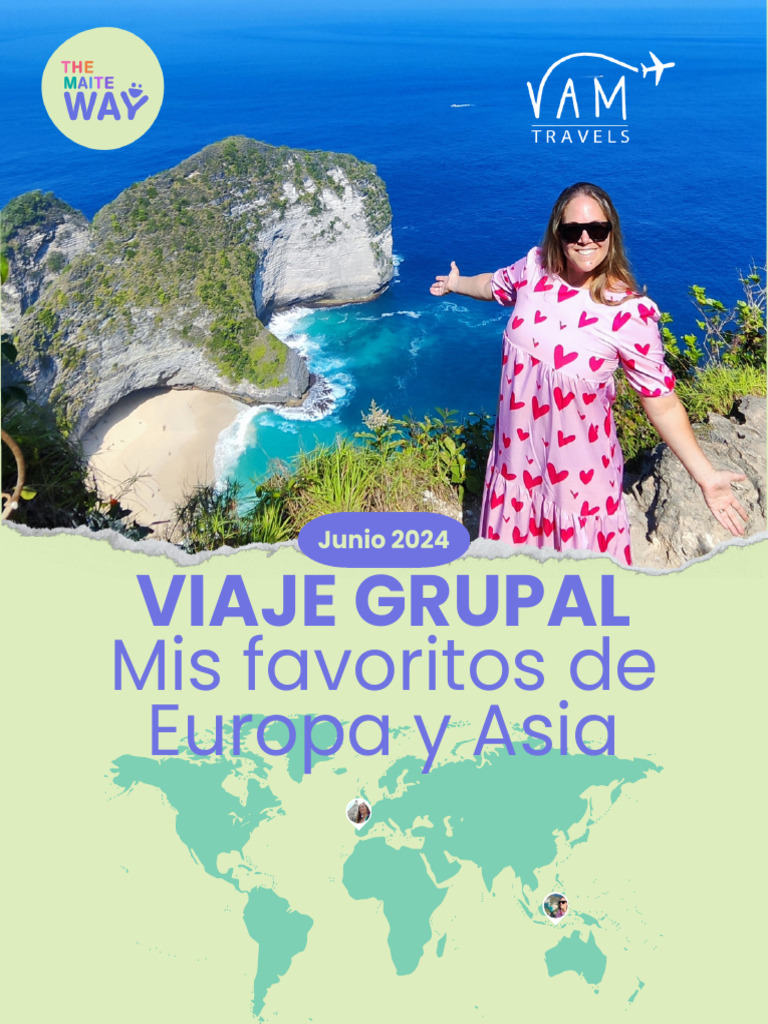 Programa Viaje Grupal 2024 The Maite Way - Vam Travels | PDF | Hotel ...