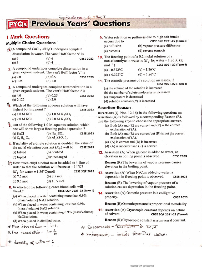 Solution PYQ - 5 | PDF