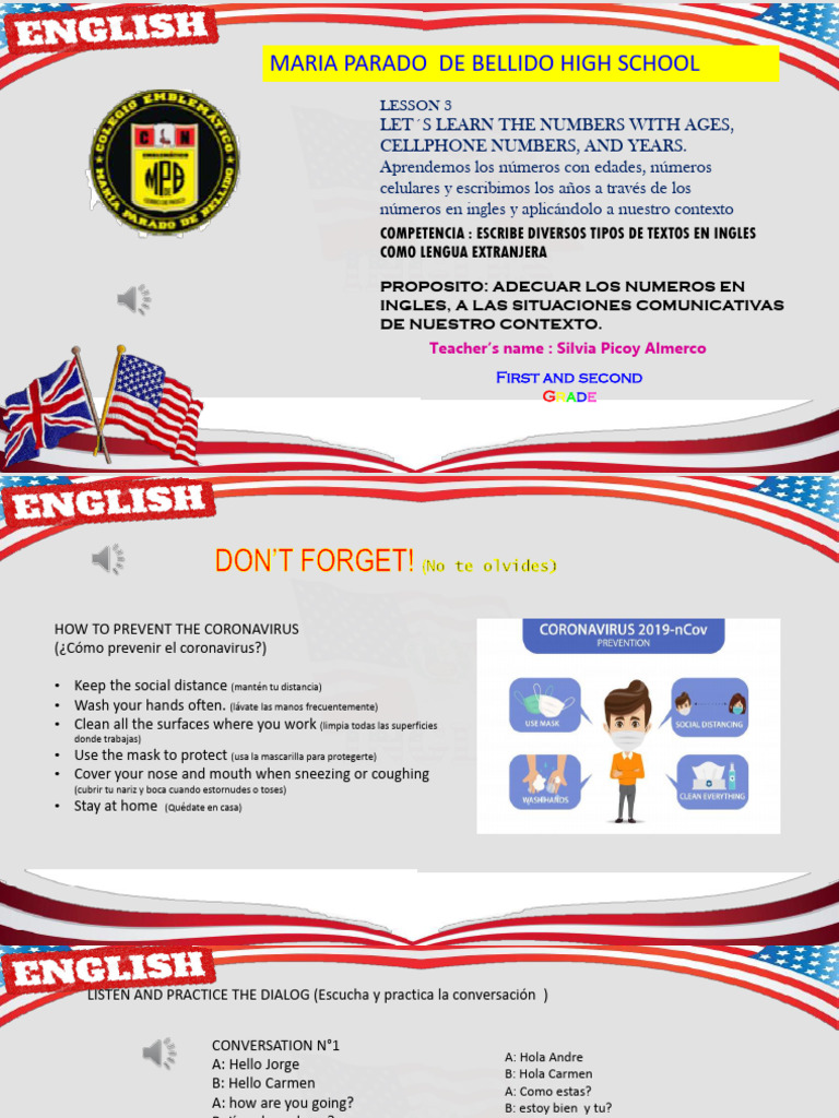 The Numbers in Our Context 1-100 | PDF