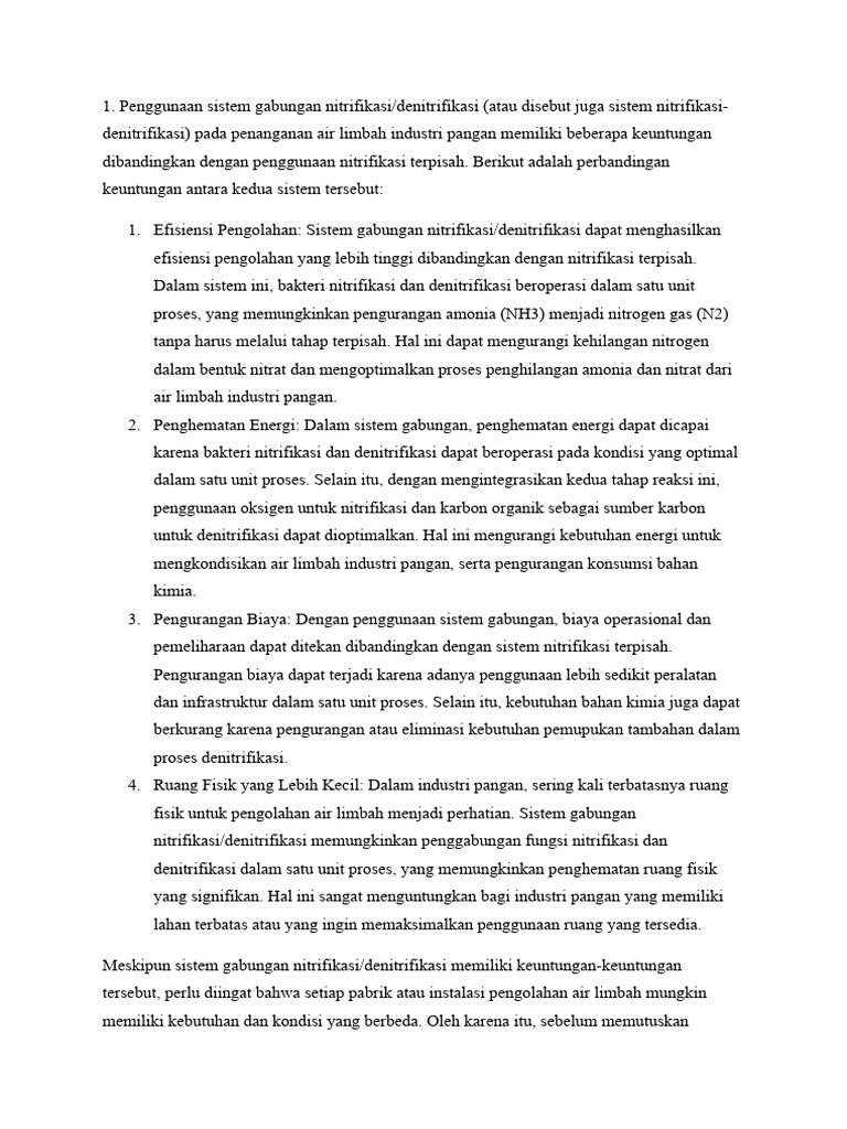 JOKI TUGAS BY ANISA.74.6 Teknik Penanganan Limbah Industri | PDF | Teknologi & Rekayasa