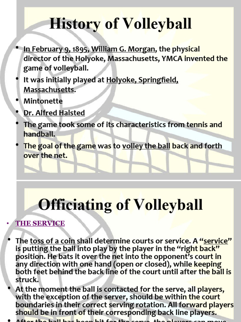 VOLLEYBALL | PDF | Volleyball | Referee