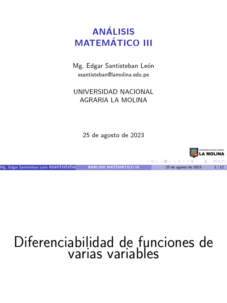 Semana5 Sesion9b | PDF | Derivado | Pendiente
