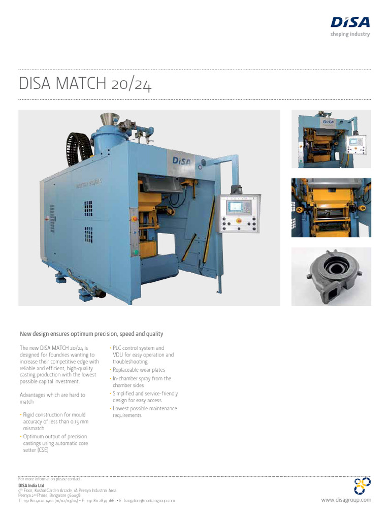 Disa Match 20 24 | PDF | Mechanical Engineering