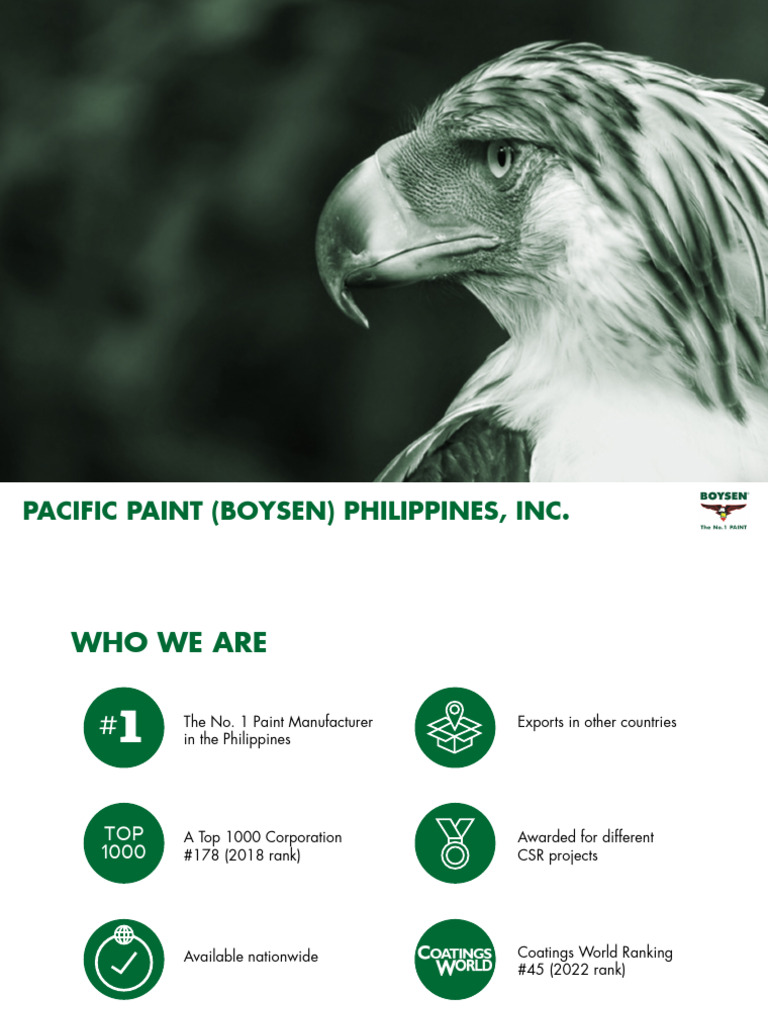 Pacific Paint (BOYSEN) Philippines, Inc - Company Profile | Download ...