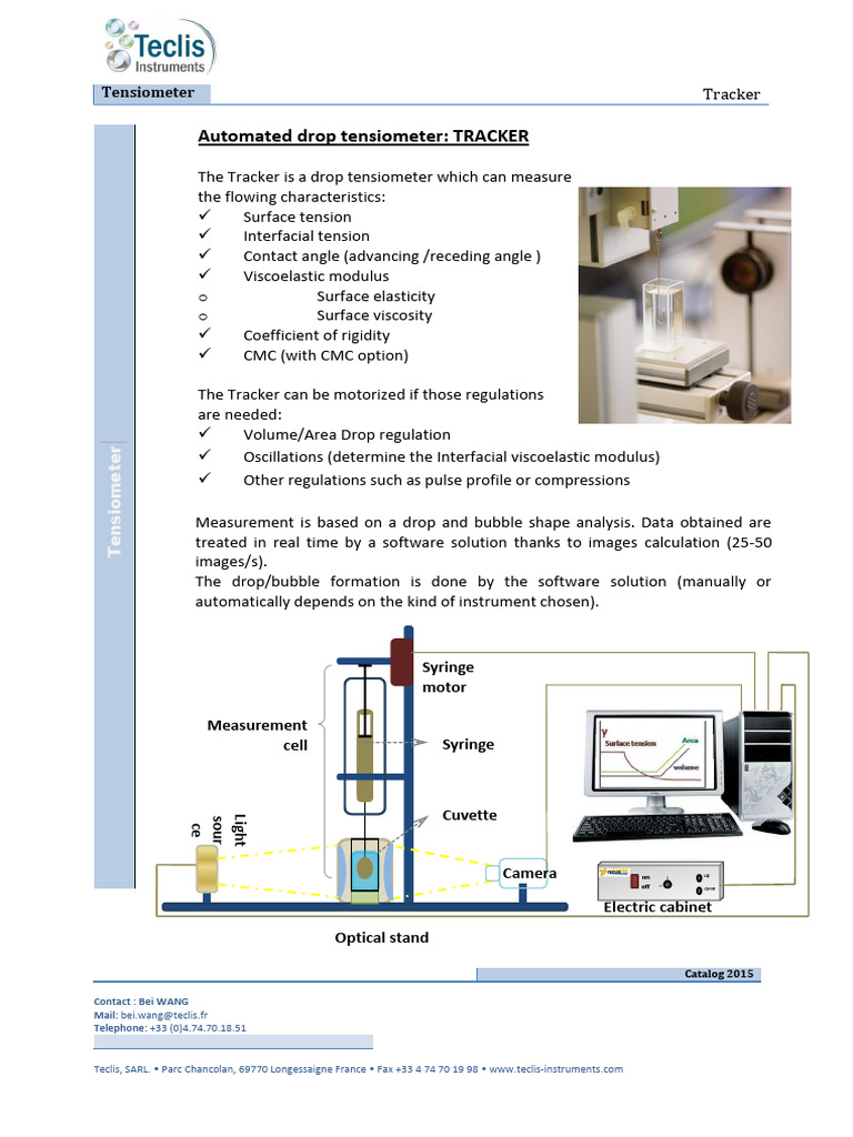 A Tracker Instrument 2015 EN | PDF | Continuum Mechanics | Applied And ...