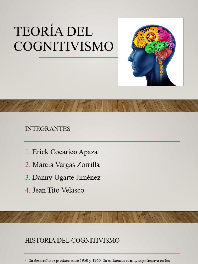 Historia y Teoría del Cognitivismo | PDF | Psicología cognitiva ...