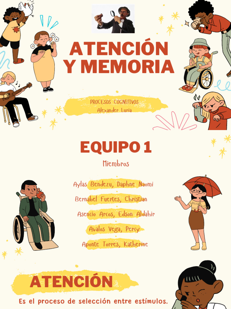 Atención y Memoria | PDF | Atención | Cerebro