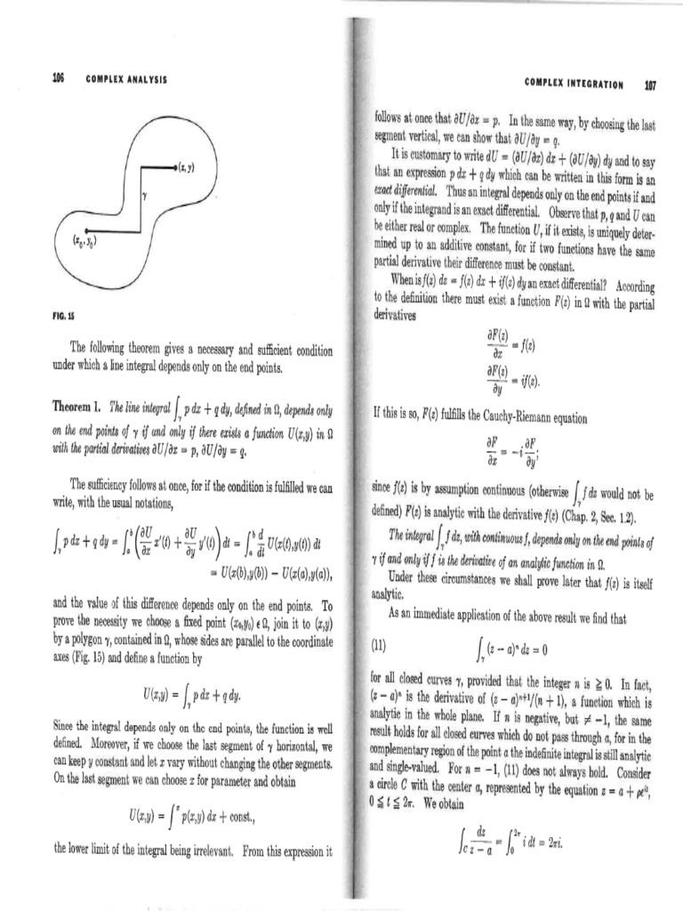 Cauchy Theorem | PDF