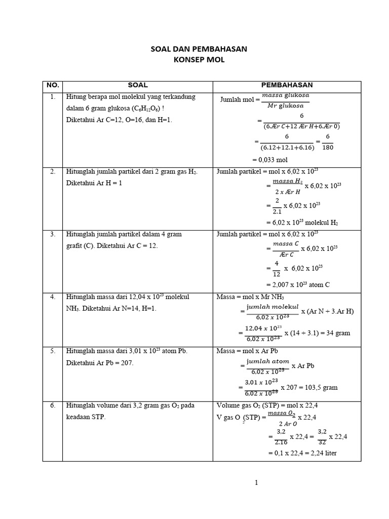 Soal Dan Pembahasan Kimia X Sem Genap SO | PDF