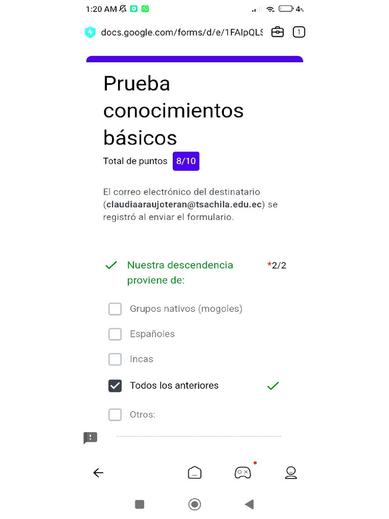 1 Prueba Diagnóstico | PDF