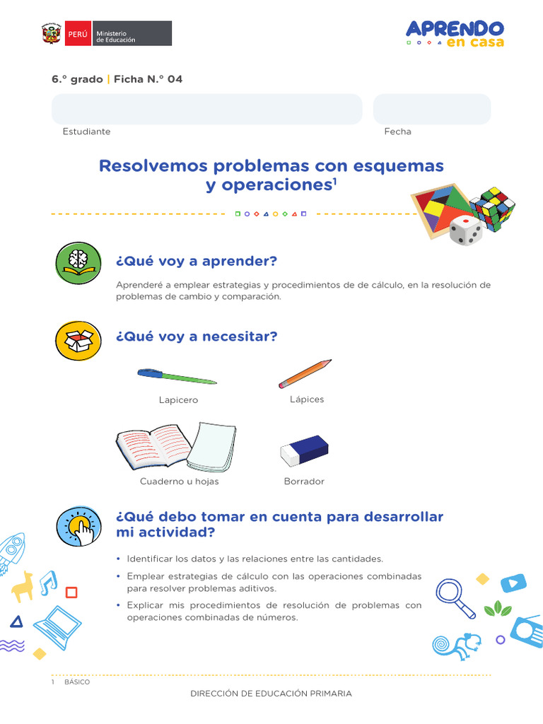 Resolvemos Problemas Esquemas | PDF