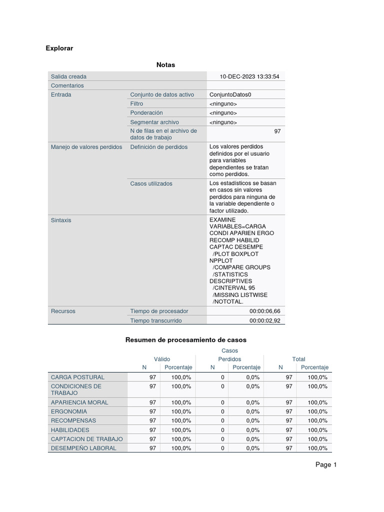 Resultados de Informe de Histograma y Las Variables | PDF | Análisis de ...