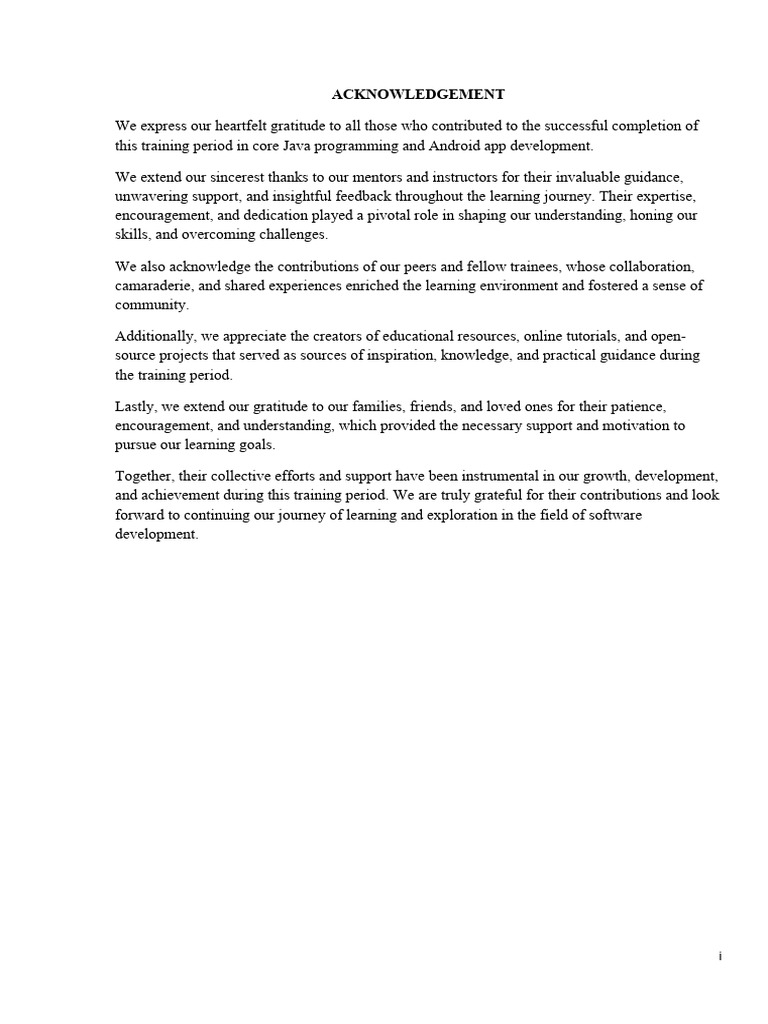 Midterm Report Acknowledgment | Download Free PDF | Mobile App | Android (Operating System)